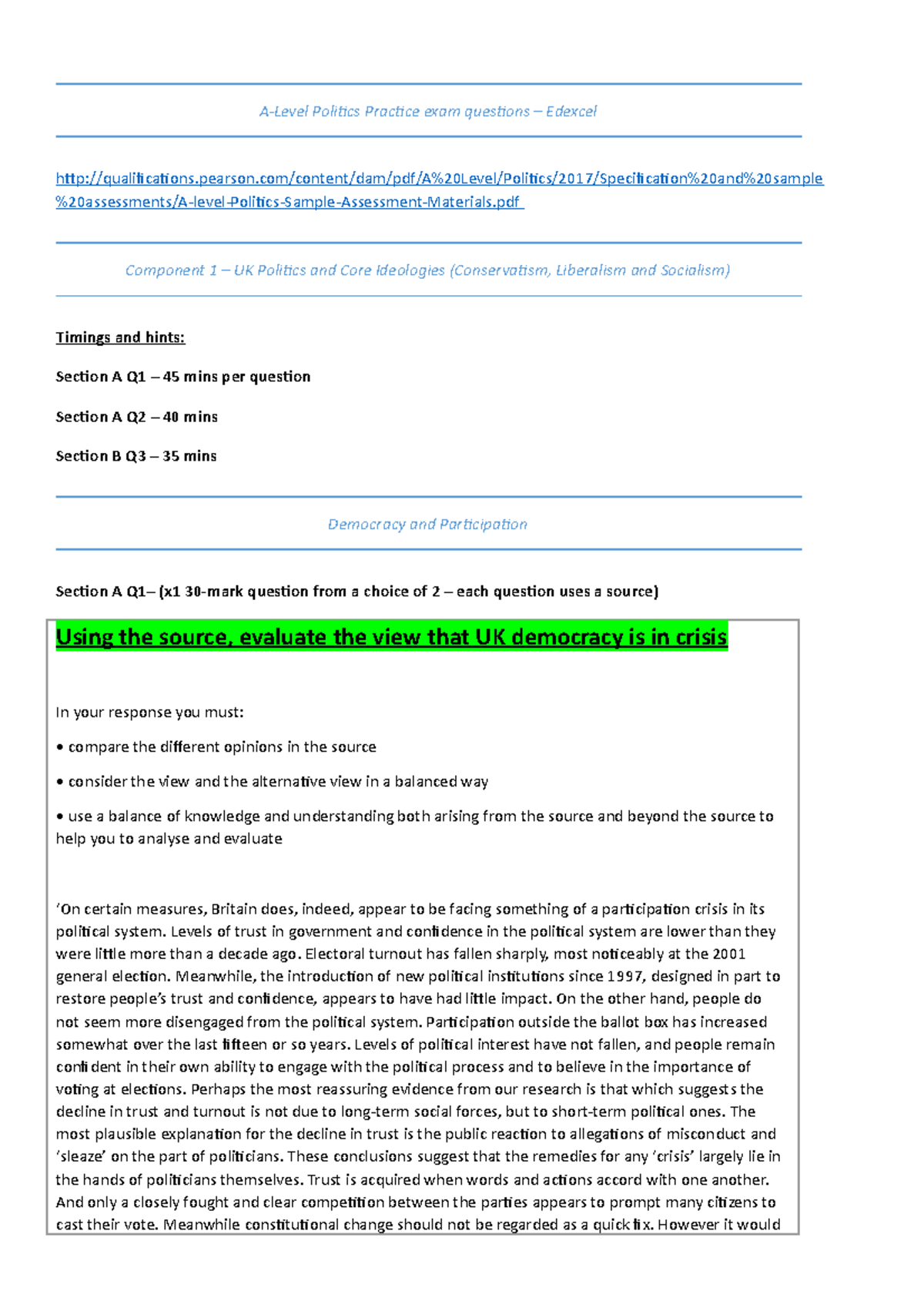 Politics Spec 2017 A-Level-bank-of-questions - A-Level Politics ...