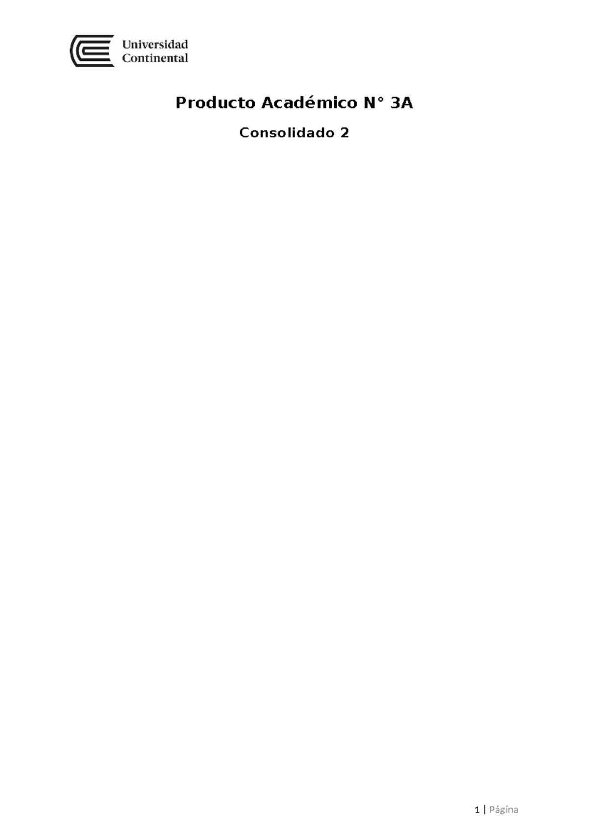 PA03 Innovación SocialP - Producto Académico N° 3A Consolidado 2 ...