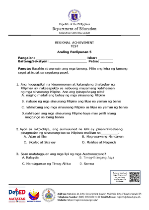 AP BOW - dbow for AP - PIVOT 4A BUDGET OF WORK (BOW) IN ARALING ...