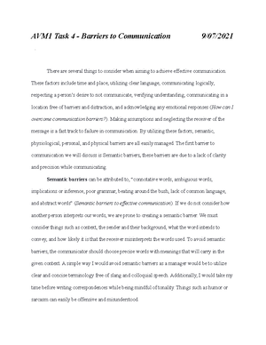 Performance Assessment: Business Management Tasks - AVM1 task 2 ...