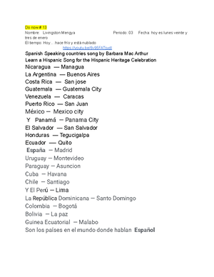 Realidades 3 workbook - Studocu