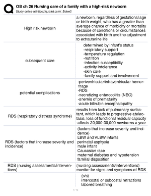 Chapter 41: Maternal - PEDs: Nursing Care of the Child with a ...