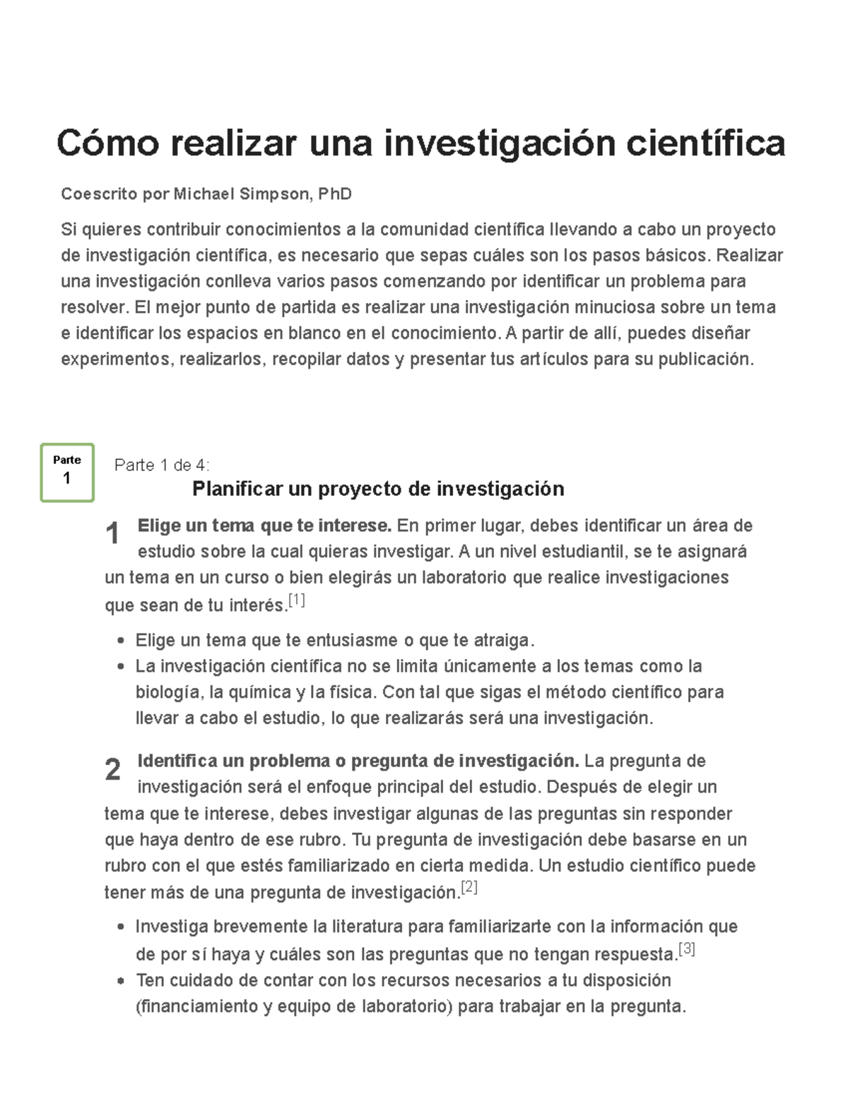 Cómo realizar una investigación científica (con imágenes) - Cómo ...