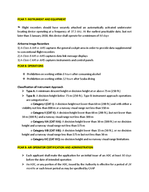 Approved Training Organization - PCAR 3: APPROVED TRAINING ORGANIZATION ...