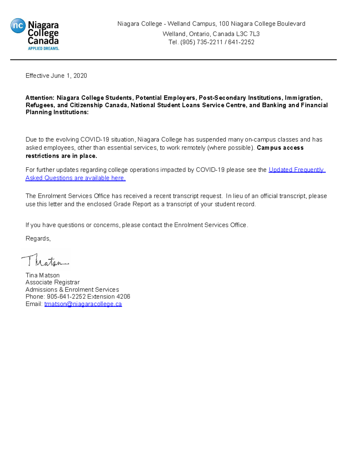 Grade Report I Am Willing To Learn Niagara College Welland Campus grade-report-i-am-willing-to-learn-niagara-college-welland-campus