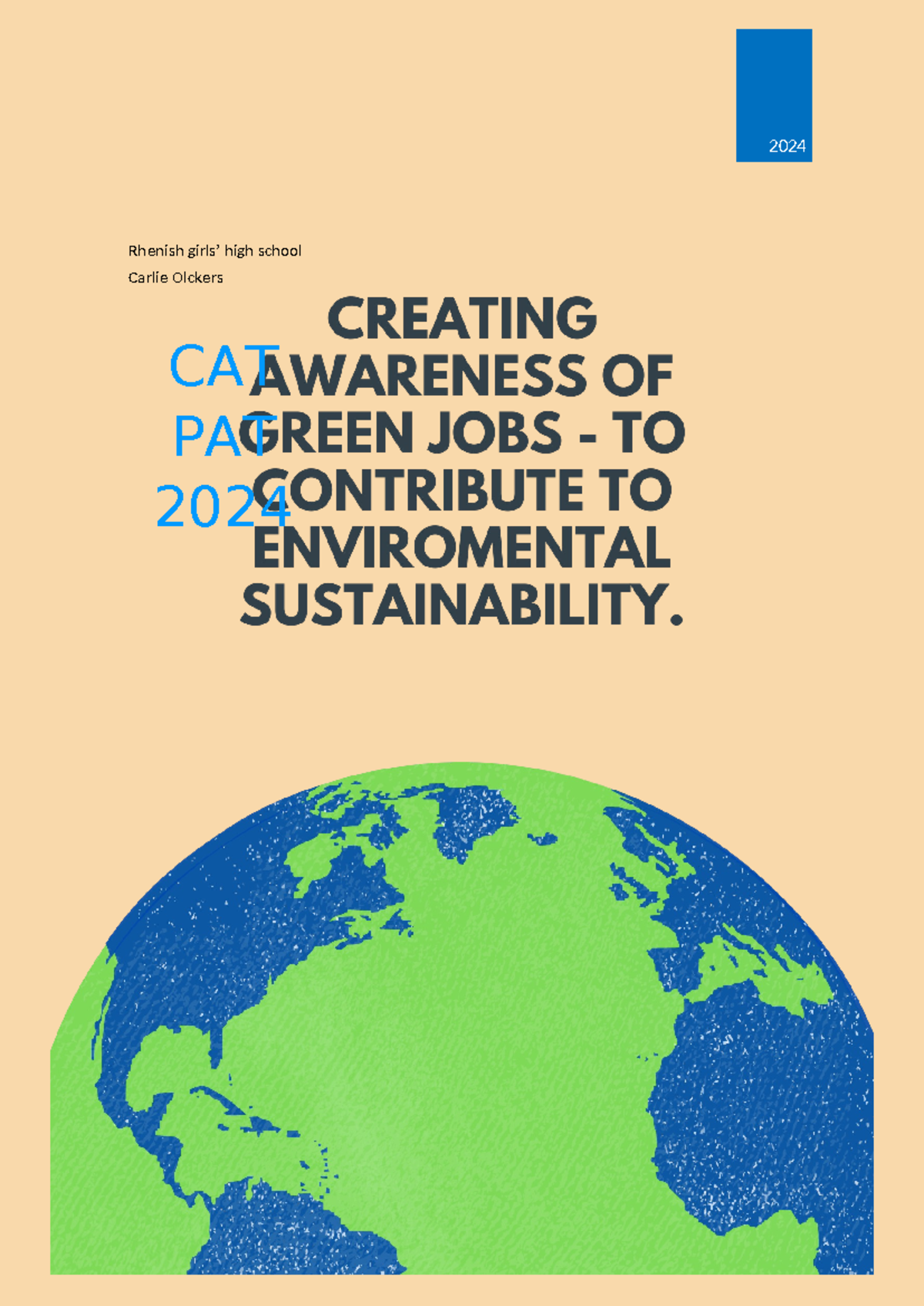 Phase 1 CAT PAT - 2024 Rhenish girls’ high school Carlie Olckers CAT ...