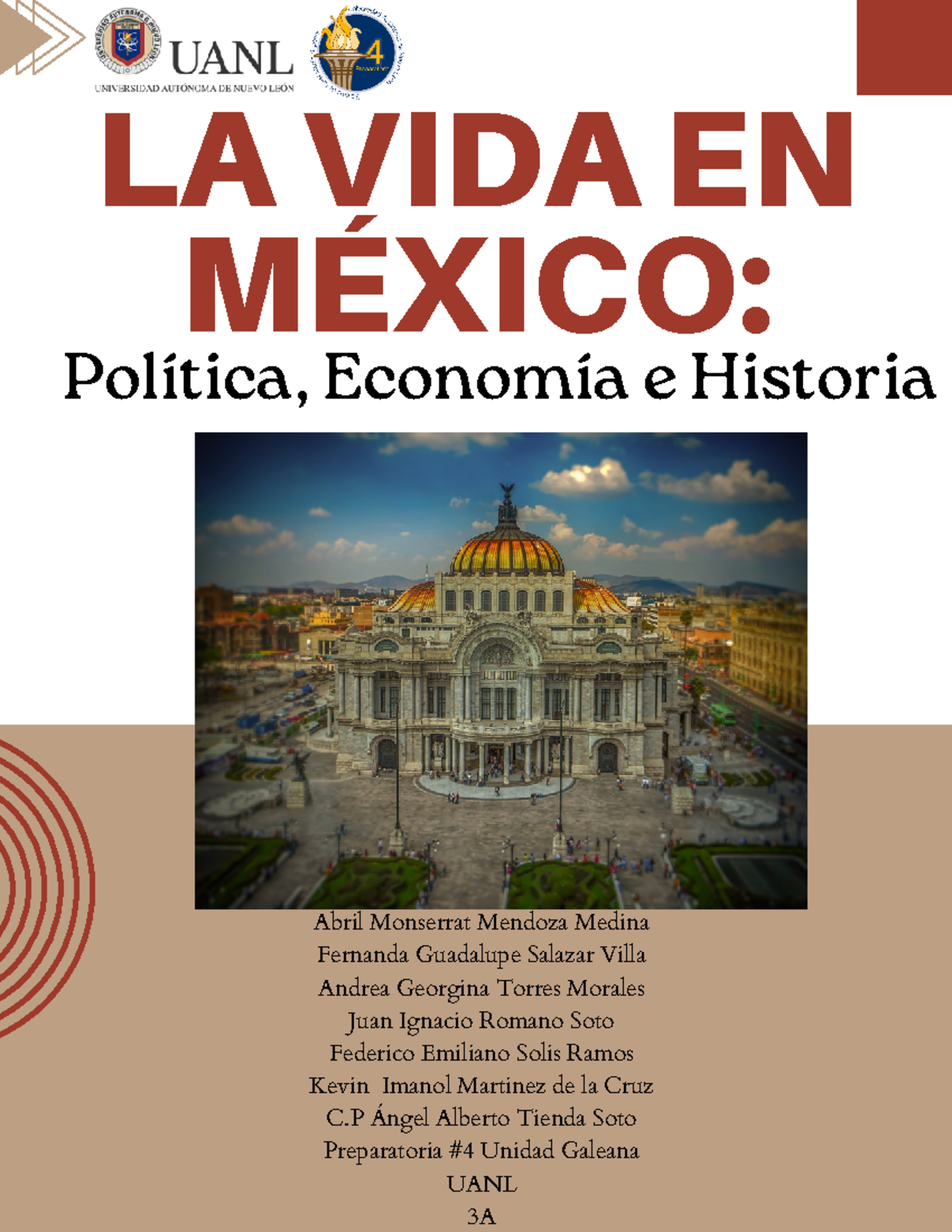 Ev-E1-LVDM-E1 - Evidencia 1. La Vida en México - LA VIDA EN MÉXICO ...