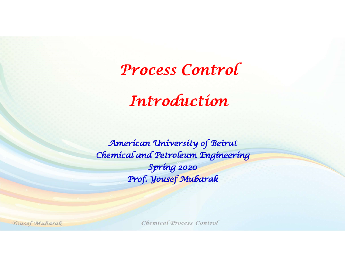 Process Control Introduction - Warning: TT: undefined function: 32 ...
