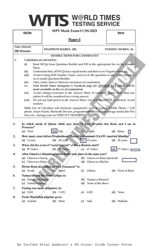 FPSC DPC & NOC - FPSC format of NOC - FEDERAL PUBLIC SERVICE COMMISSION ...