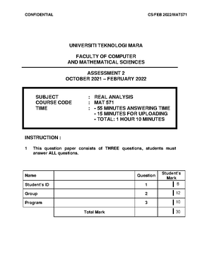 Chapter 3 students handout - MAT633 – FUZZY SET THEORY Dr. Zati Aqmar ...