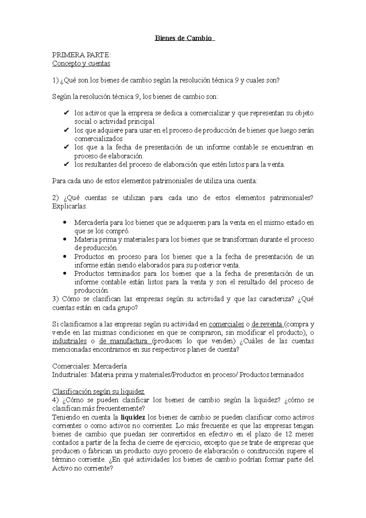 Bienes de Cambio apunte- Maria Calabrese - Bienes de Cambio PRIMERA ...