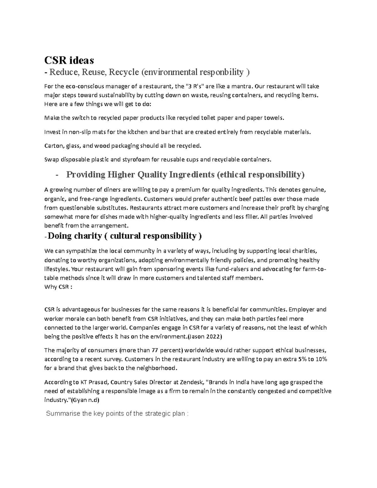 CSR-ideas - Practice marterials for Introduction to supply and ...