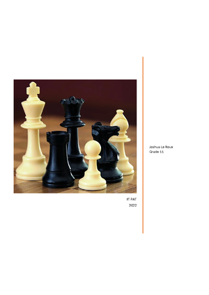 Assessment Task 1 Grade 8 Technology Mini PAT - Test 1 Date: Learner ...