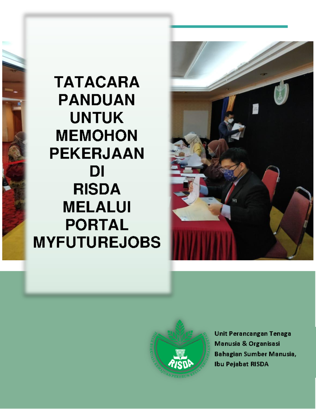 2. Tatacara Memohon Pekerjaan Di Risda - 1 Unit Perancangan Tenaga ...