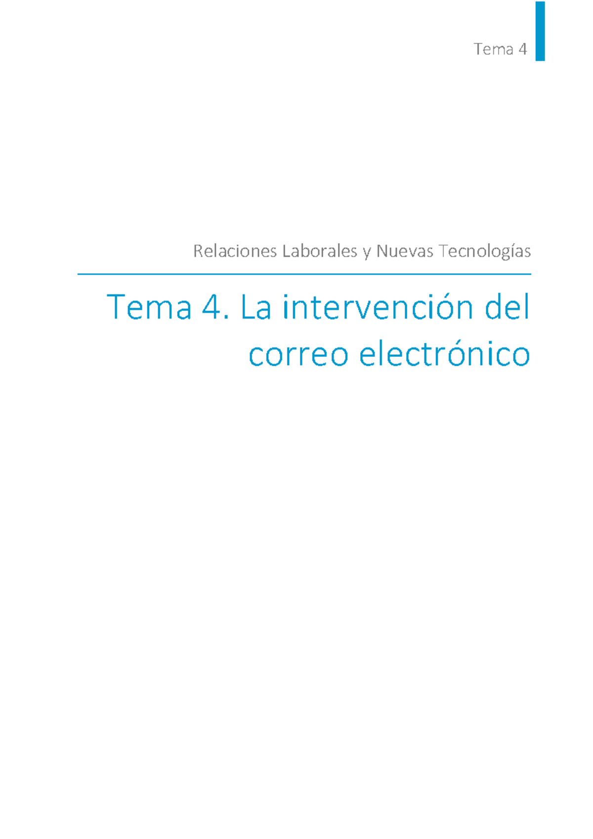Tema 4 relaciones laborales - Tema 4 Relaciones Laborales y Nuevas ...