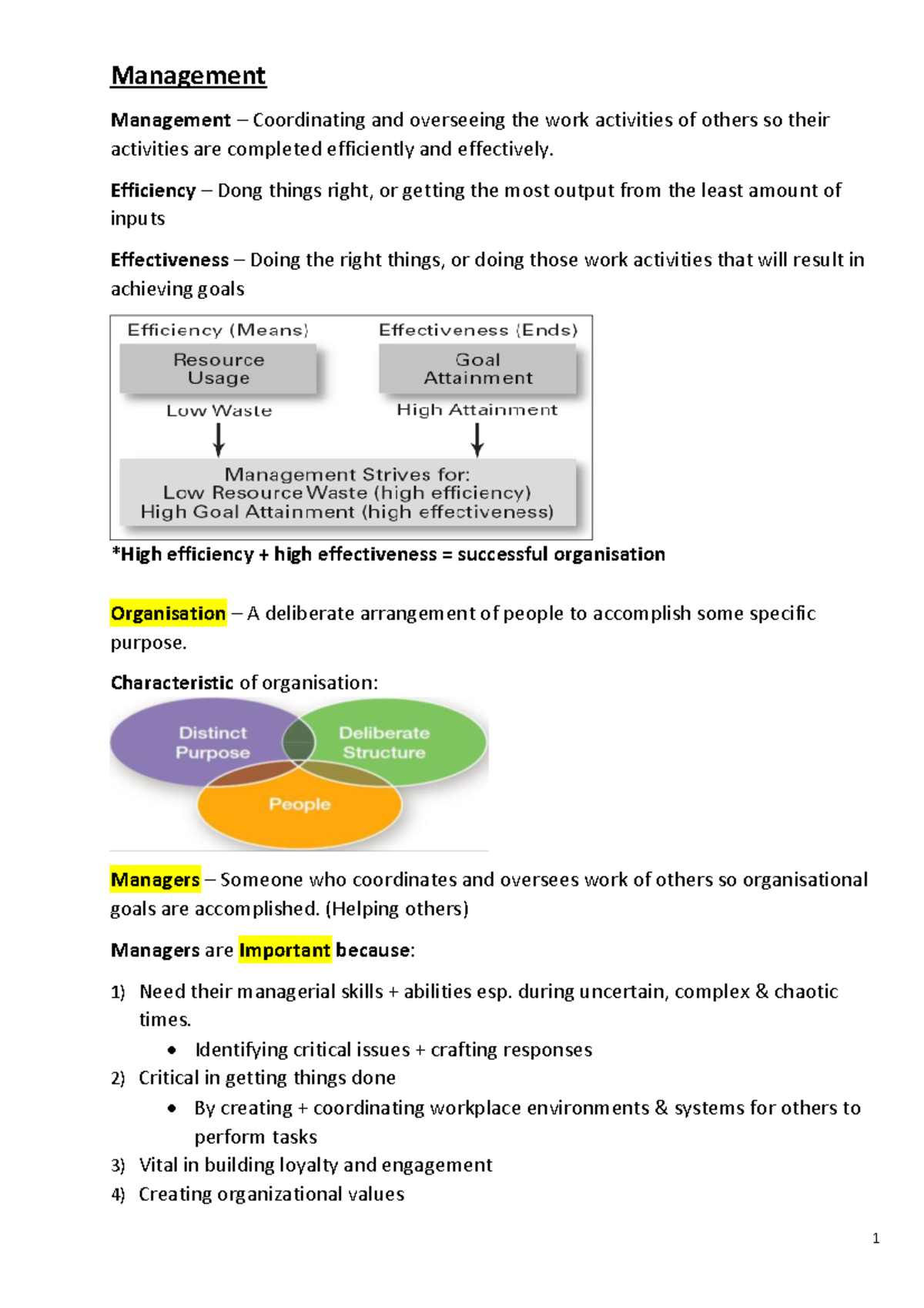 Management Revision Notes Warning Tt Undefined Function 32 Warning Tt Undefined Function