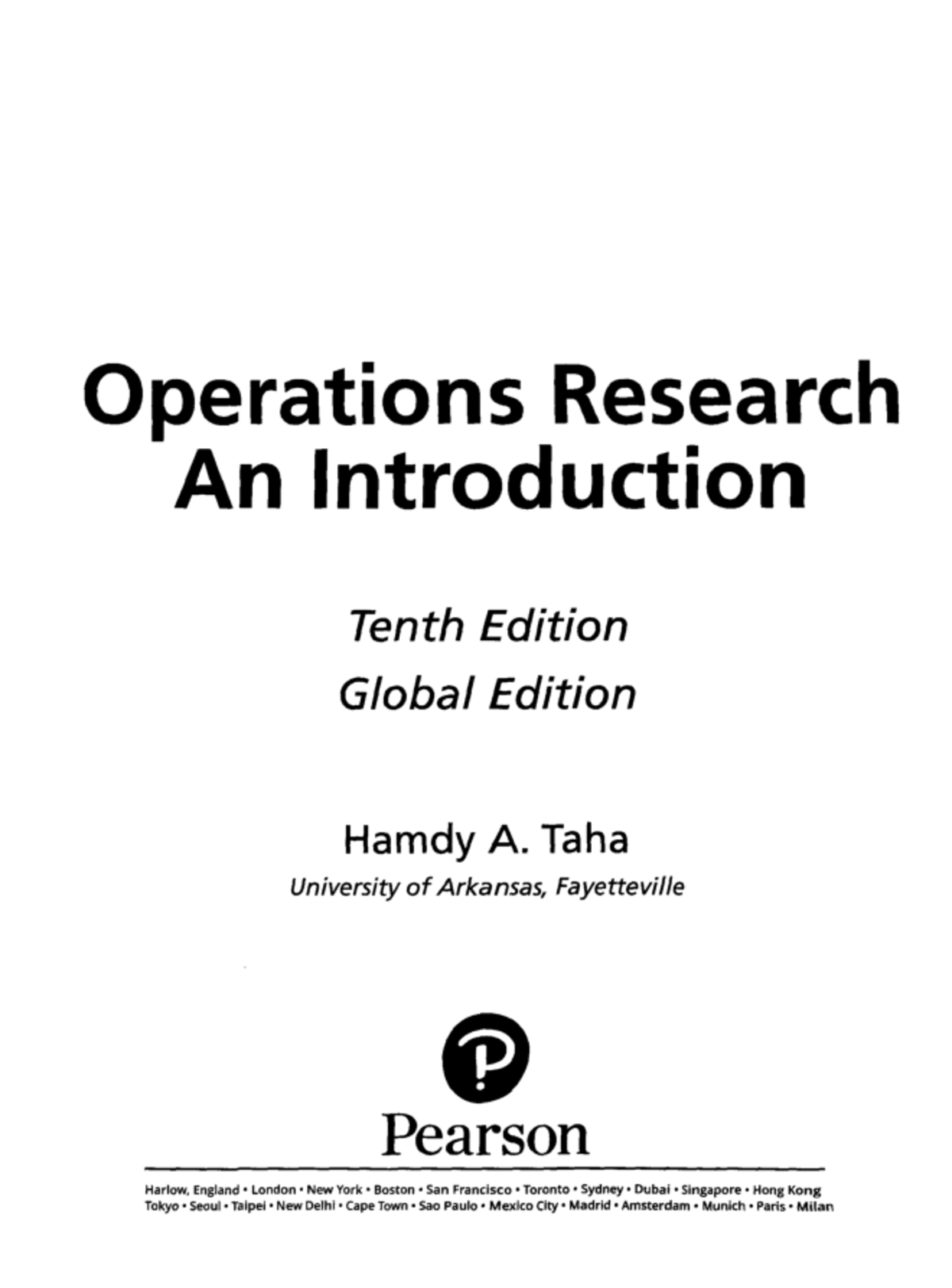 Index of OR book - Operations An Research Introduction Tenth Edition ...