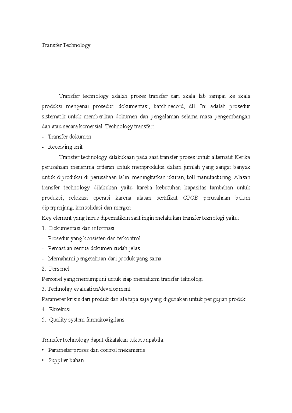 Transfer Technology - Transfer Technology Transfer technology adalah ...