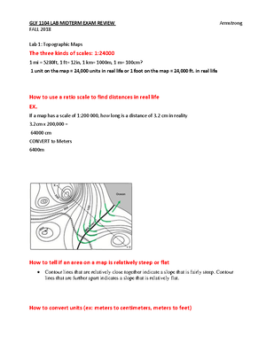 Geology Lab 1104Cheat Sheet - Warning: TT: undefined function: 32 Warning: TT: undefined ...