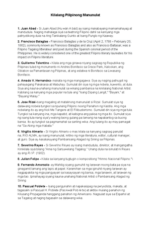 Pagsusuri sa Maikling Kwento - Xavier Seth C. Noynay ES41 BSIT ...