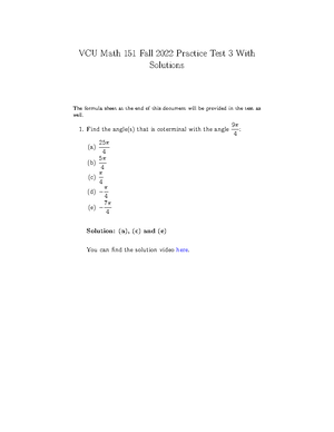 Lesson 3b Hyperbola HW #2 ya this is so good and awesome - MATH 151 ...