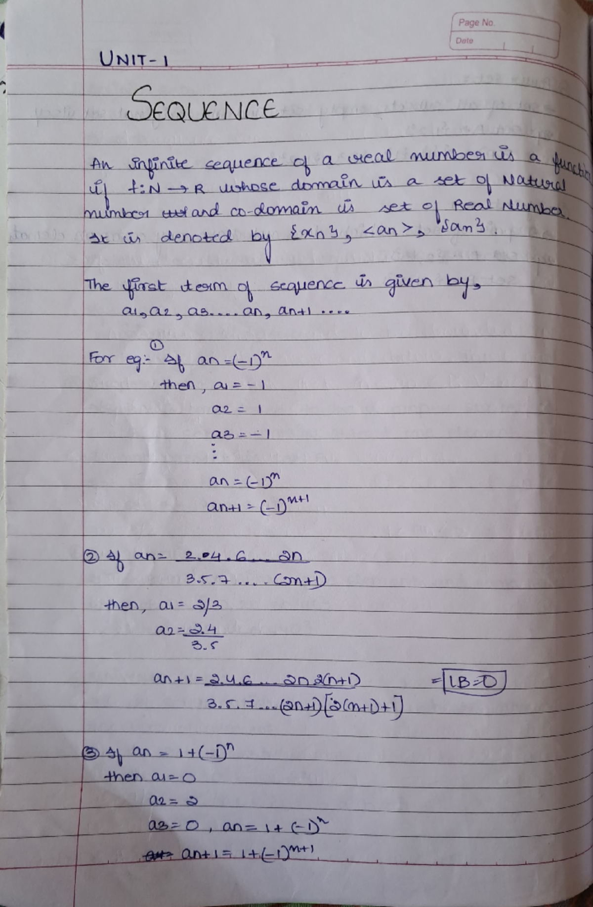 UNIT-1 Sequence - 3rd sem notes - NIT- 1 PageNo ~- l Doto 1 - . -1 ...