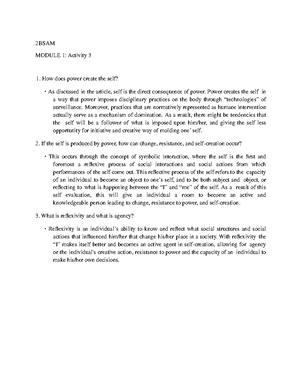 SAS 1 - Module 1 Activity 1 - SAS 1 - MODULE1: Activity 1 In William ...
