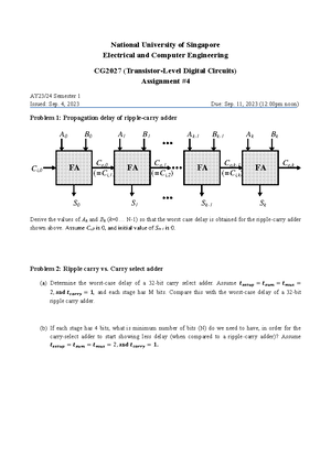 CG2027 assign 3 - solution - National University of Singapore ...