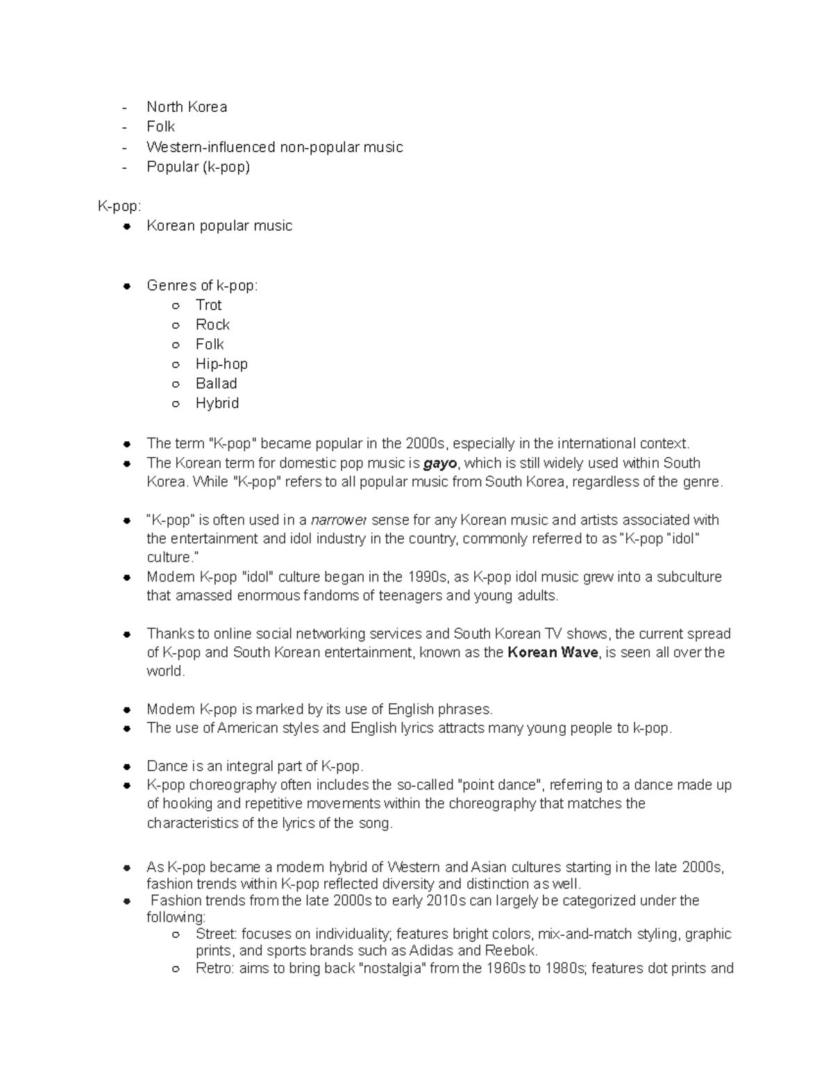 North South Korea Presentation Notes - North Korea Folk Western ...