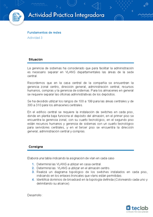 api 2. fundamentos - Fundamentos de redes - Studocu