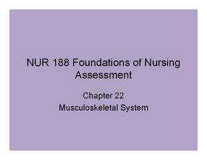 Heent - Lecture notes for specific chapters for nursing assessment ...