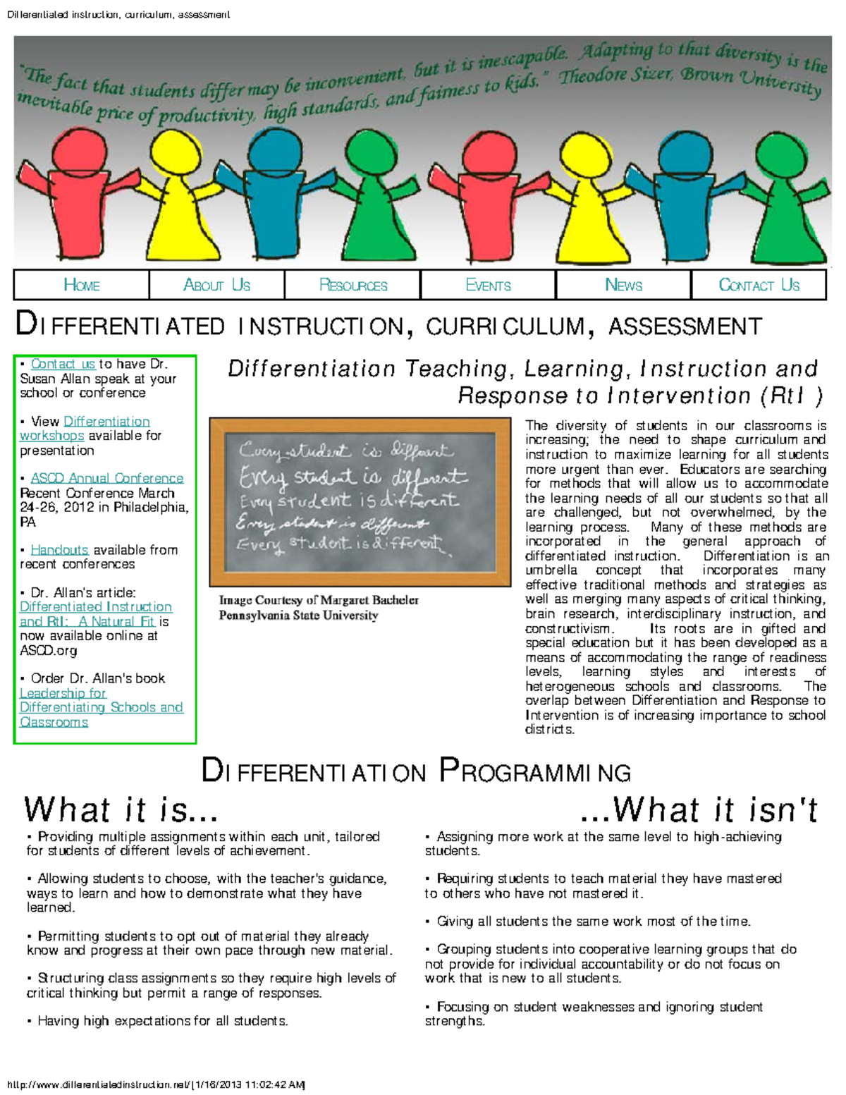 Differentiated instruction curriculum assessment - Differentiated ...