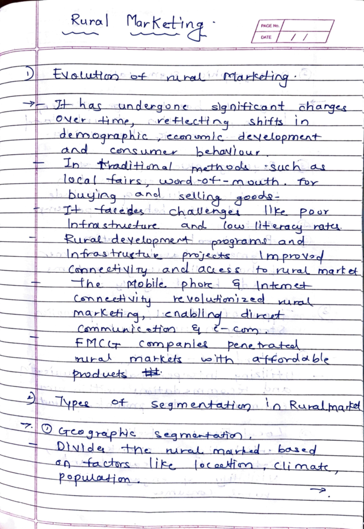 RM Notes Riya - Rura\ / PAGE~./ 7 /1-0A-TE -+7 -1-1 -' ,C) I : I -04- 0 ...