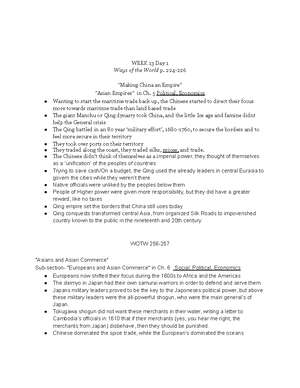 The World Before 1500 History 104 - The World Before 1500 Empires and ...