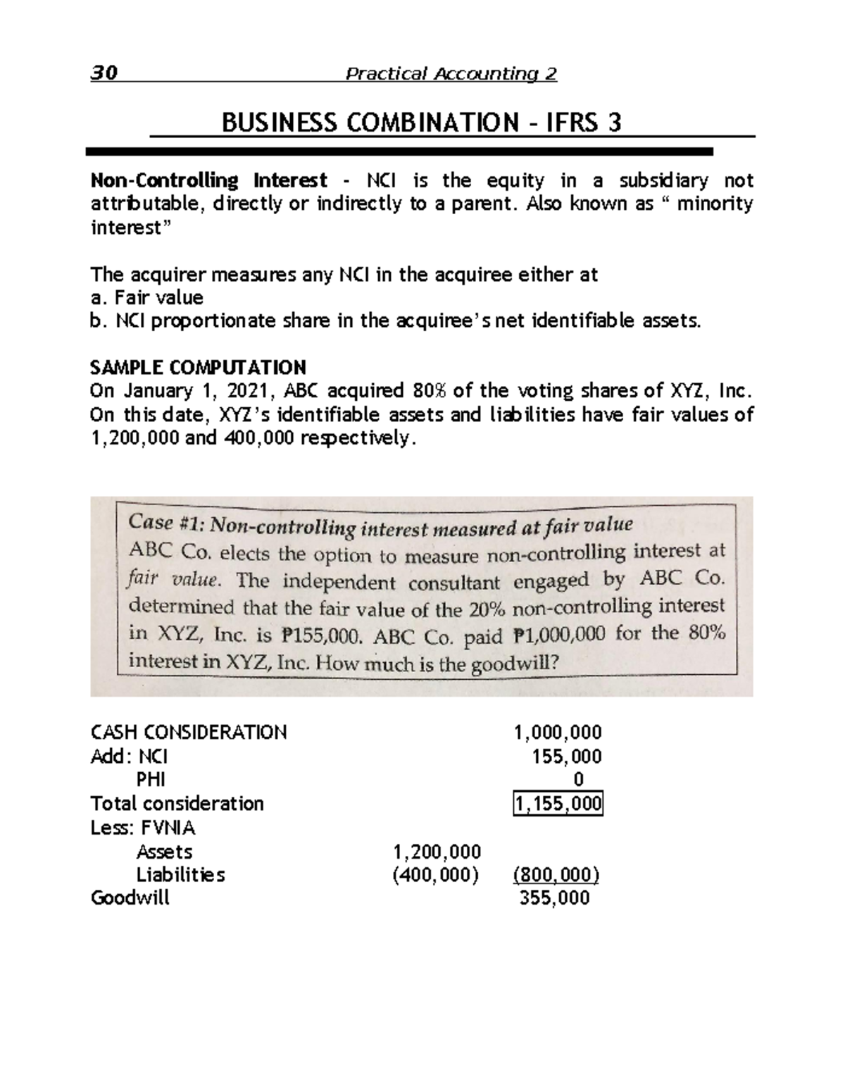 Lesson 2. Business Combination Part 2 - 30 Practical Accounting 2 ...