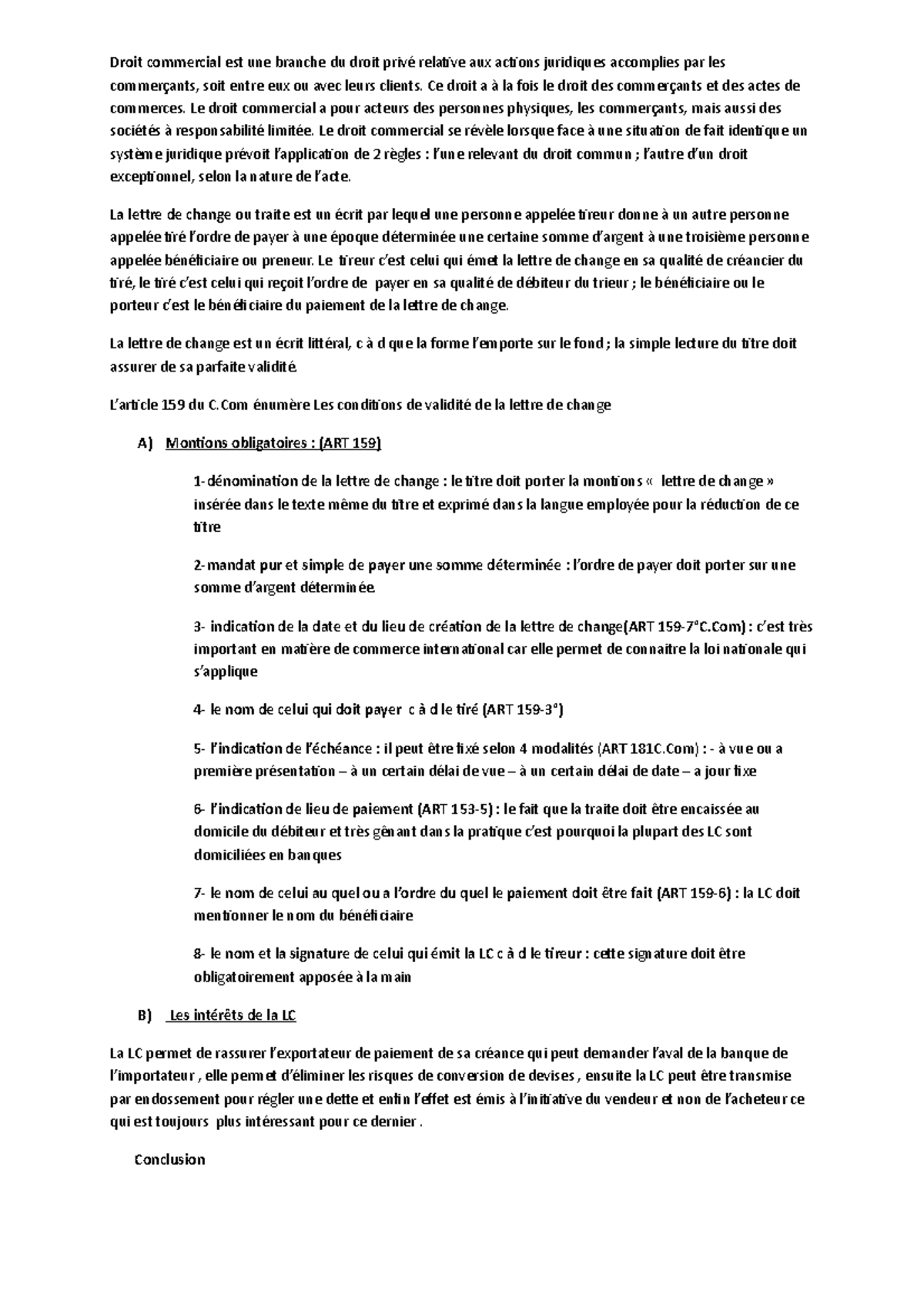 Droit Lettre De Change Droit Commercial Est Une Branche Du Droit droit-lettre-de-change-droit-commercial-est-une-branche-du-droit