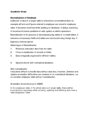 DBMS - Code help (love babbar) - LEC-1: Introduction to DBMS What is Data? a. Data is a ...