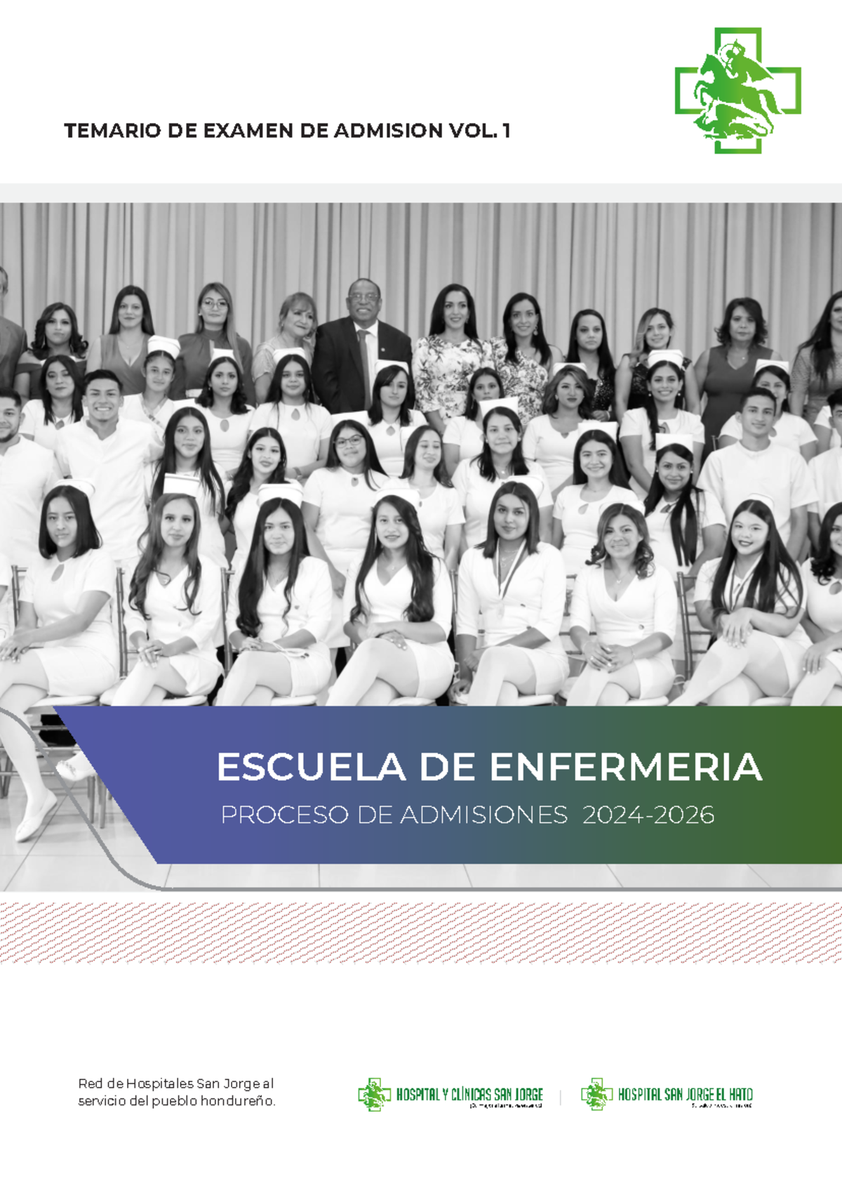 Temario Examen Admisión 2024 - TEMARIO DE EXAMEN DE ADMISIÓN VOL. 1 ESCUELA DE ENFERMERIA ...