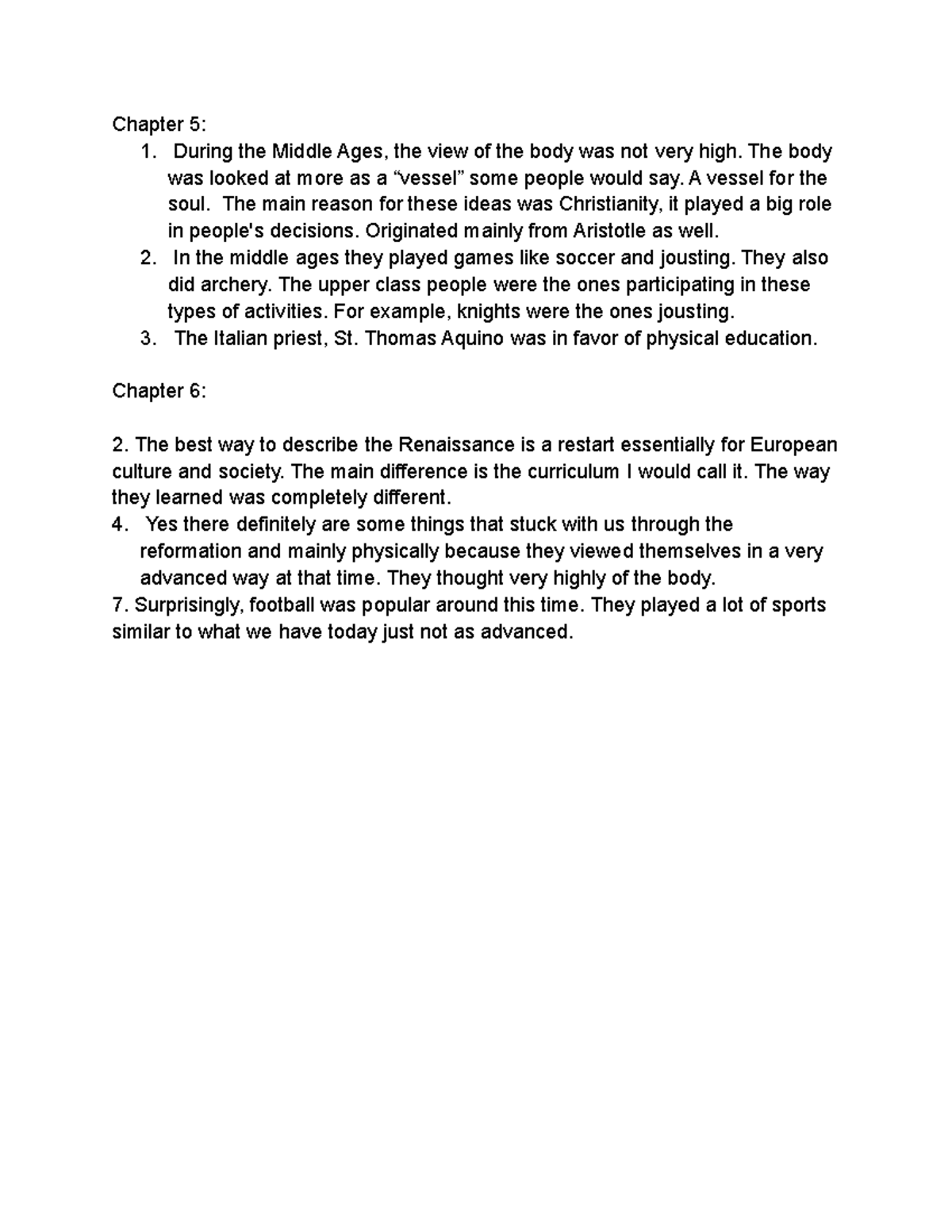 Chap 5 & 6 Questions - this is the chapter 5 and 6 question answers in ...
