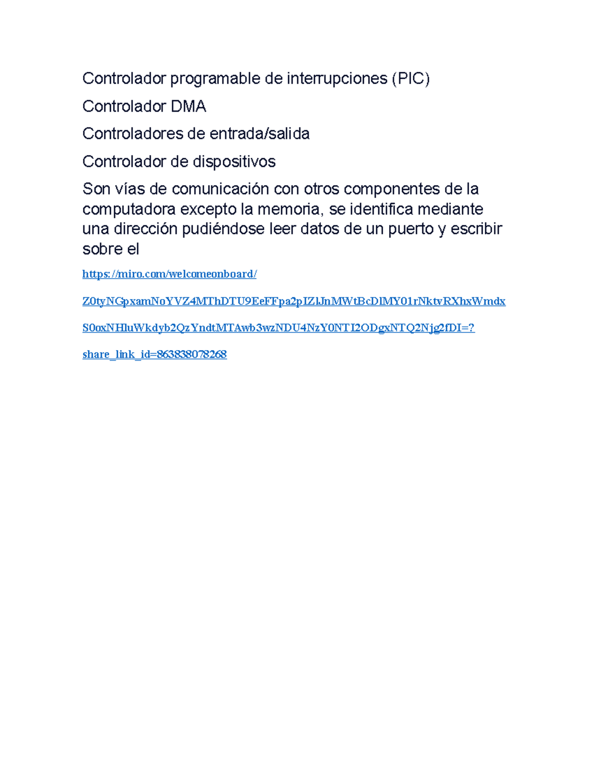 Borrador - lkk - Controlador programable de interrupciones (PIC) Controlador DMA Controladores ...