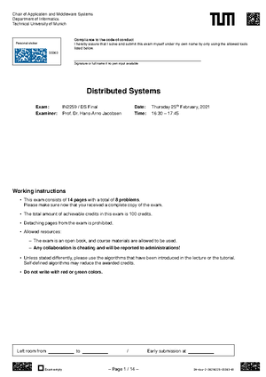 Distributed systems - Lecture notes 1 - Distributed Systems [R15A0520 ...