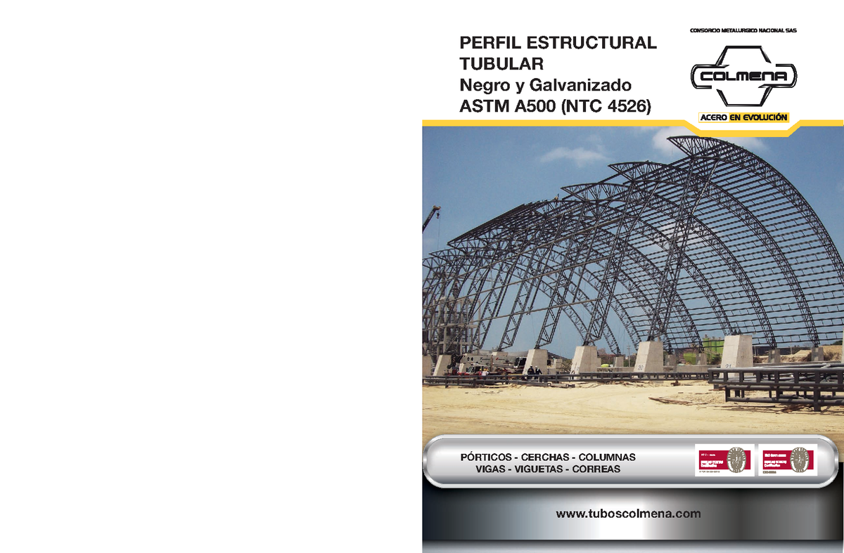 Estructural Cerrado Colmena - tuboscolmena.comwww.tuboscolmena N°CP ...