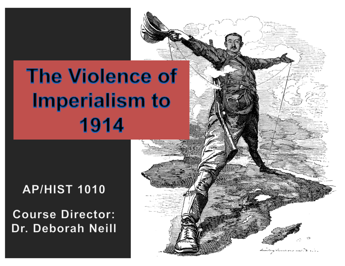Lecture 2 - Agenda ####### 1: What is Colonialism? Steps to ...