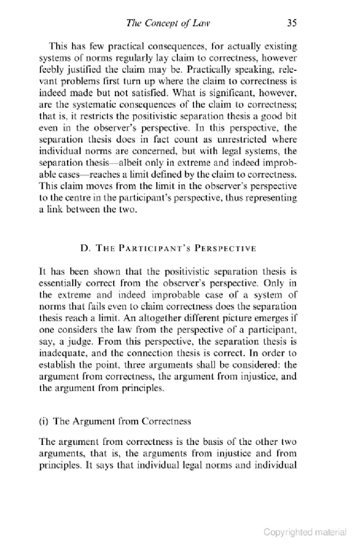 Robert Alexy - The Argument from Injustice - Tourism - Studocu