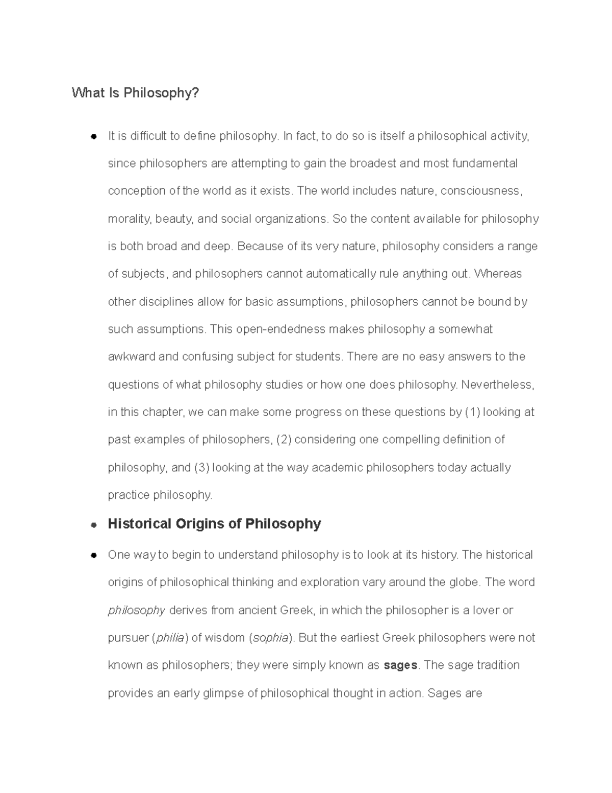 Astro- What Is Philosophy - What Is Philosophy? It is difficult to ...