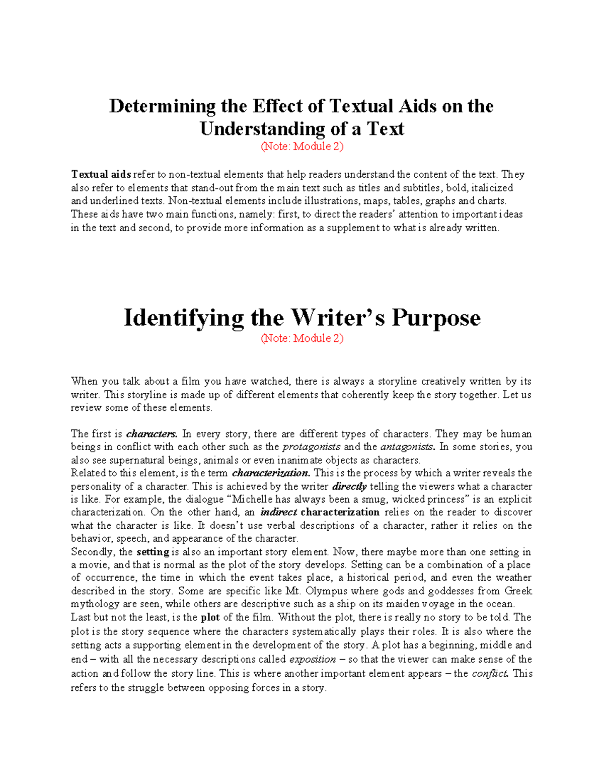 G10 english notes - VONIAOUTIQVOREI - Determining the Effect of Textual ...