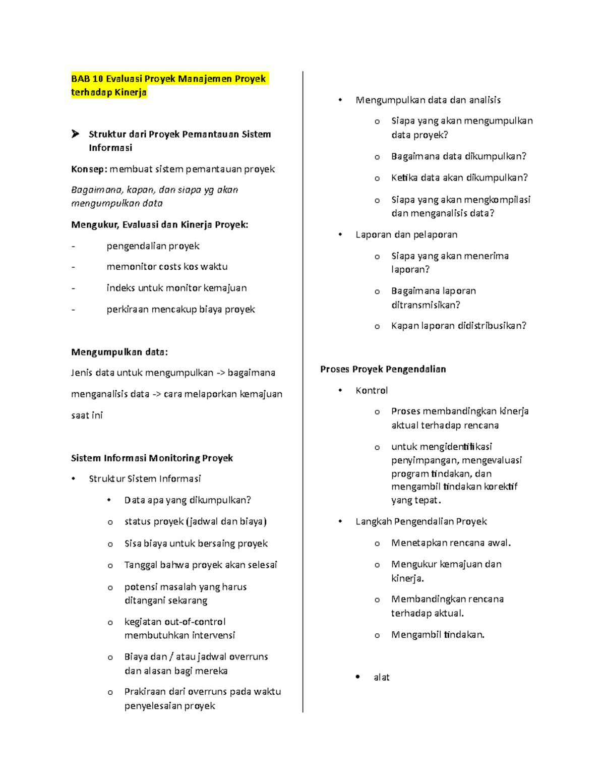 Evaluasi Proyek Manajemen Proyek terhadap Kinerja - Langkah ...