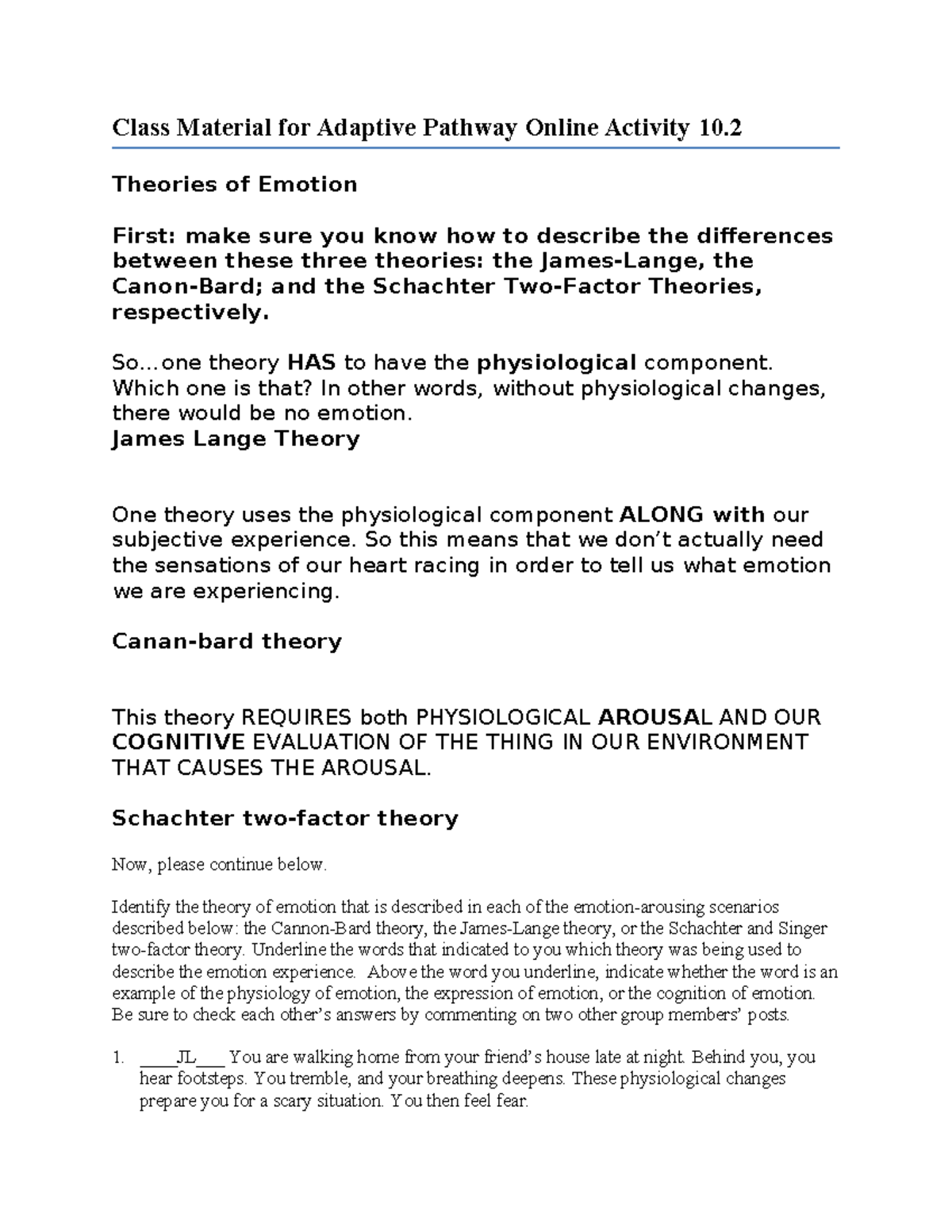 Class+Material+for+Theories+of+Emotion - Class Material for Adaptive ...