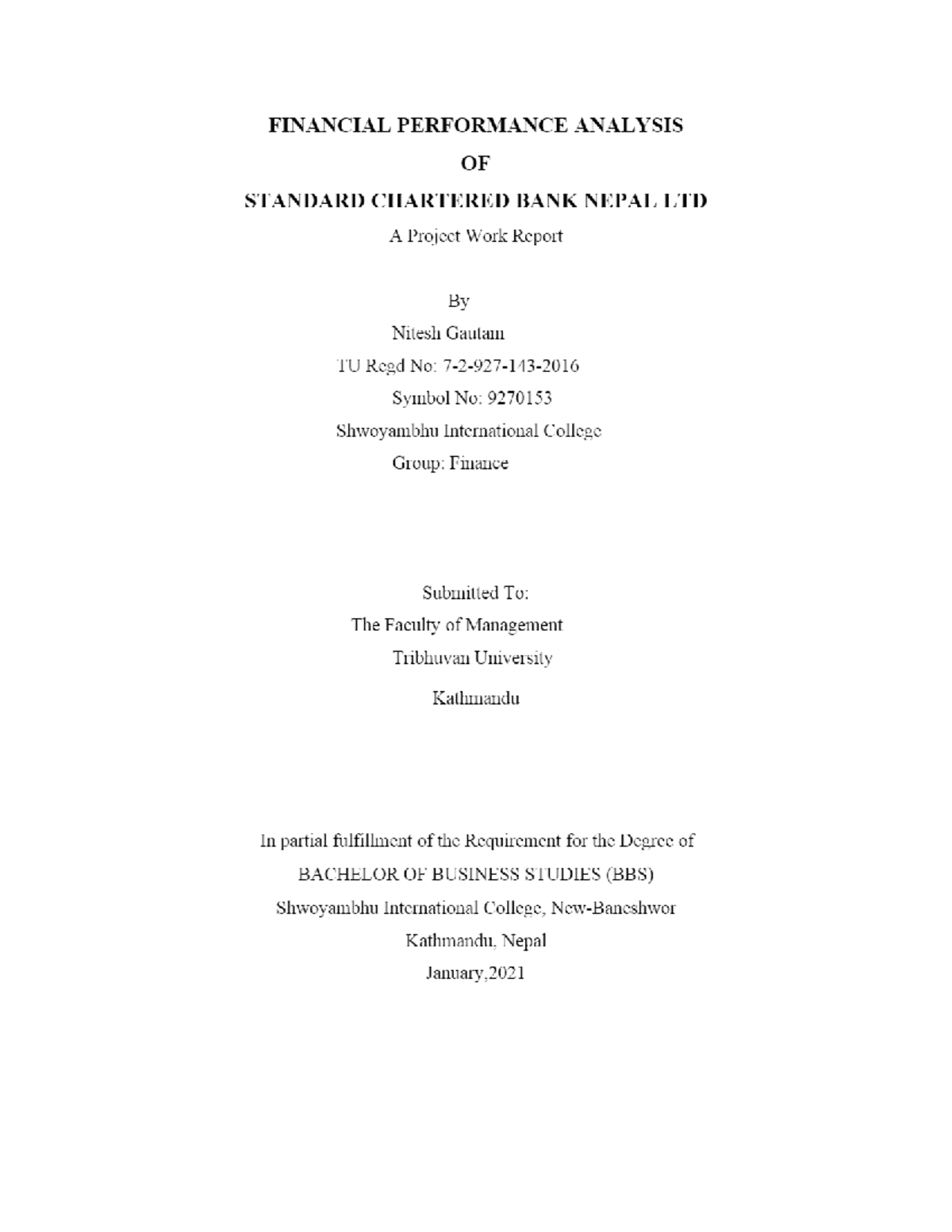 BBS 4th Year Final Work TOAZ - Summer project - Studocu