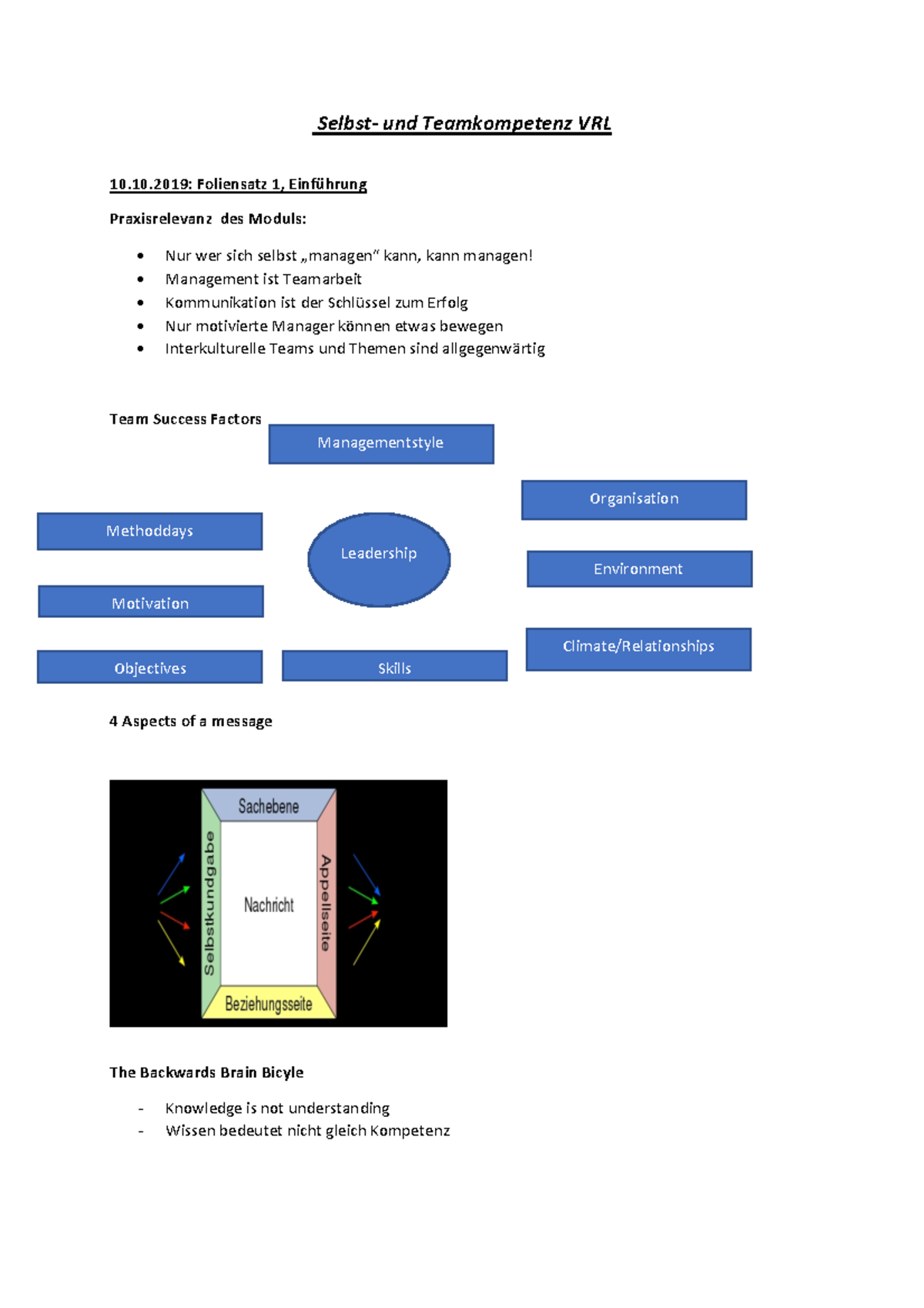 Su TK, VRL - gesamte zusammenfassung der Vorlesung - Warning: TT: undefined function: 32 Warning ...